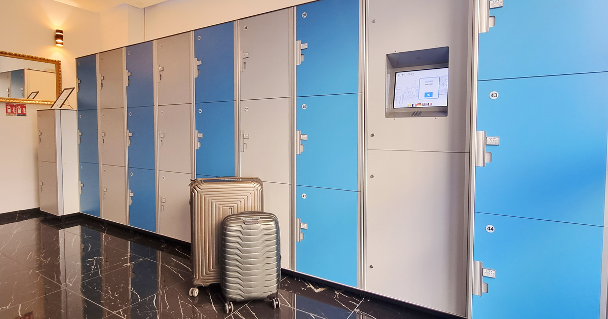 Luggage lockers in Nice - CITY-LOCKER Nice®